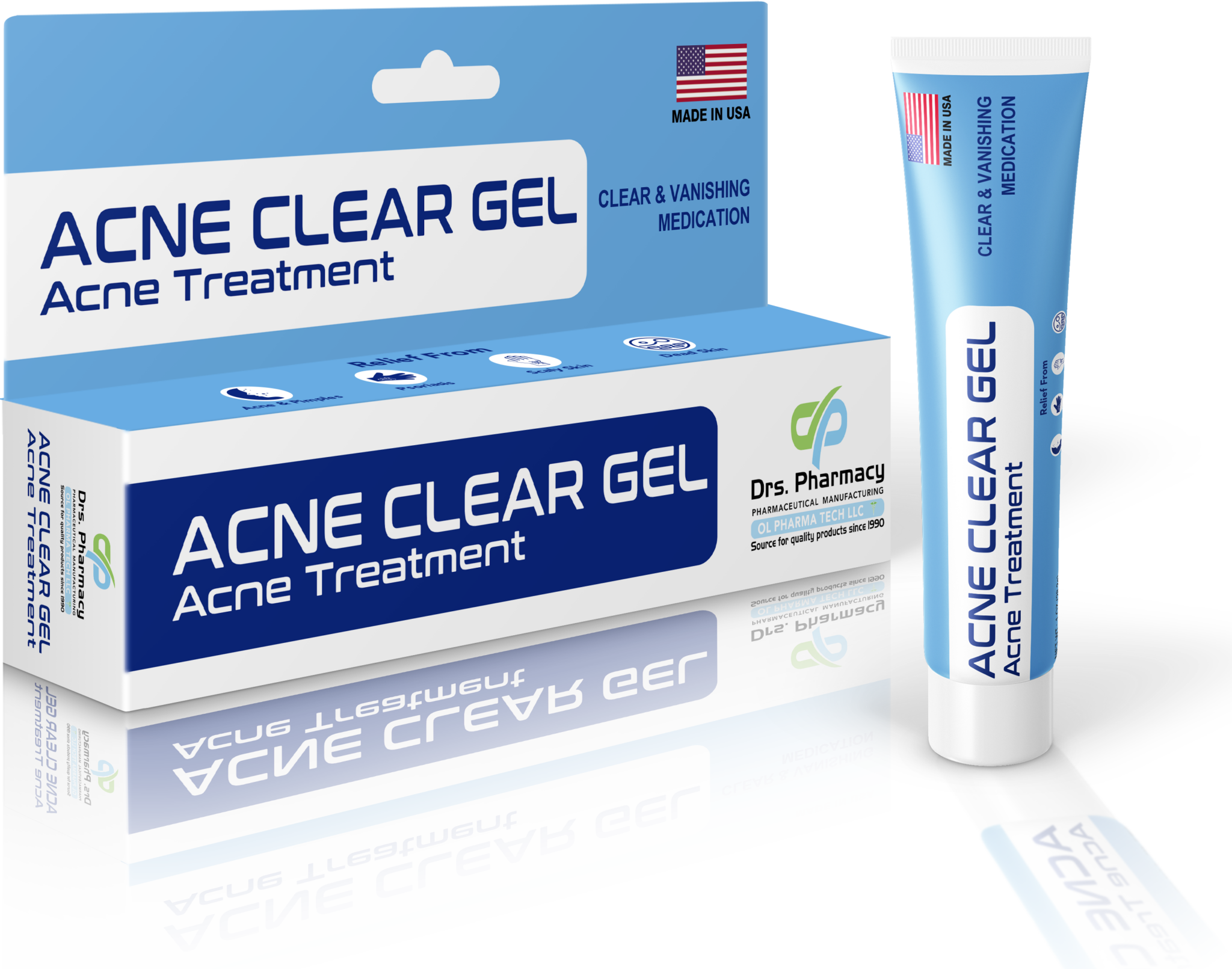 Acne Gel Acne Treatment – drpharmacy